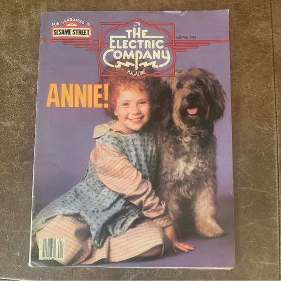 Other | The Electric Company Magazine Annie 1982 April May | Poshmark